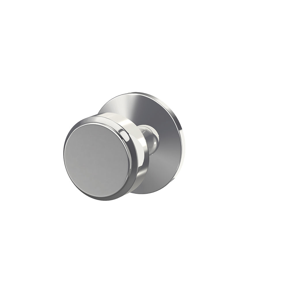 Custom Bowery Knob with Kinsler Trim Hall-Closet and Bed-Bath Lock